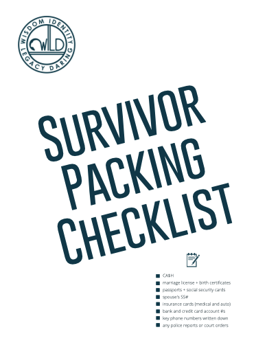 Survivor Packing Checklist | Giveaway